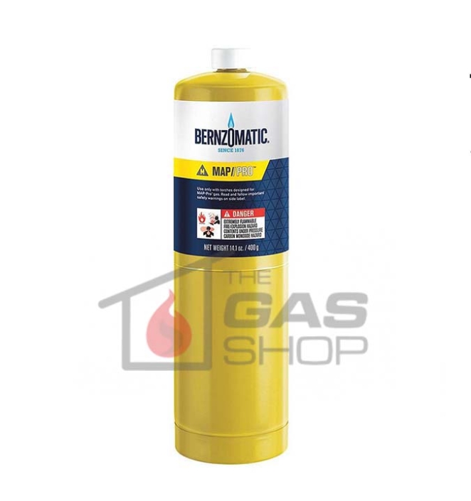 Disposable Map-Pro Gas Cylinder 400g 14.1oz - The Gas Shop