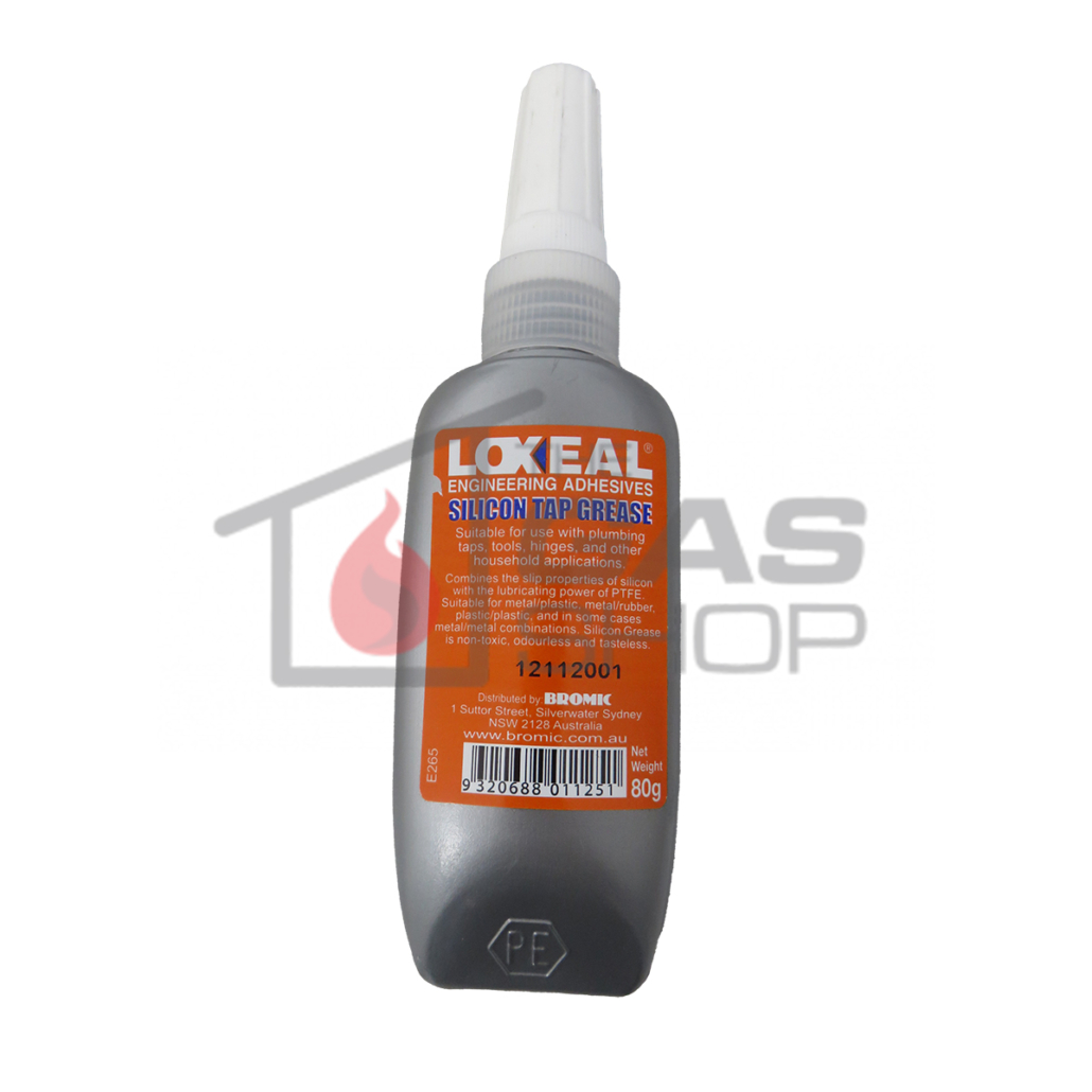 Loxeal Silicone Tap Grease N.4 80g - The Gas Shop